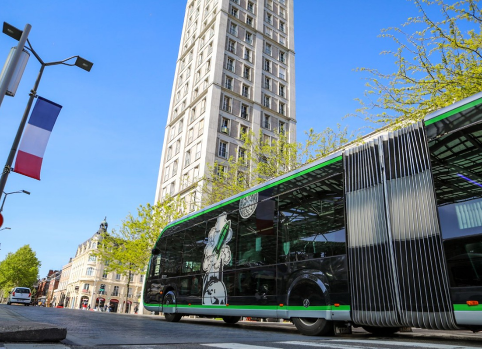 Första elektriska BRT-linjen i Frankrike - keolis.se
